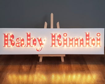 Light up letters | Etsy