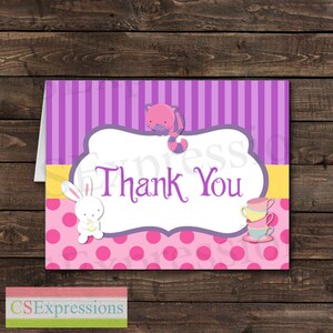 Rabbit thank you | Etsy