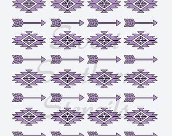 Aztec stencil | Etsy