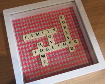 Scrabble art | Etsy