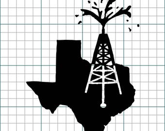 Oilfield decal | Etsy