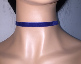 Royal blue velvet | Etsy