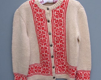 Hand knit sweater | Etsy