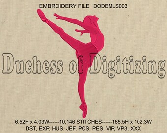 Dance embroidery | Etsy