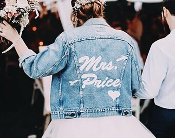 Denim wedding | Etsy
