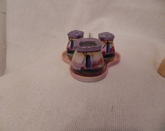 Blue lusterware | Etsy