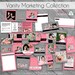 Vanity Marketing Template COLLECTION custom branding