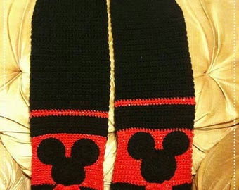 Mickey mouse scarf | Etsy