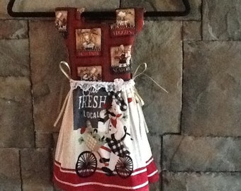 Kitchen towel dress | Etsy