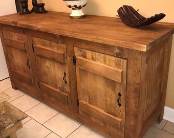 Rustic buffet | Etsy