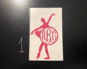 Ballerina monogram | Etsy