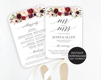 Marsala wedding | Etsy