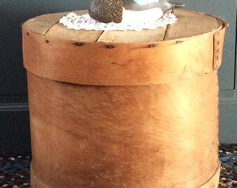 Antique cheese box | Etsy