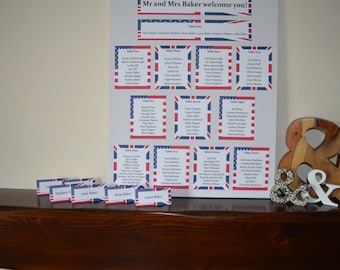 Wedding table plan | Etsy