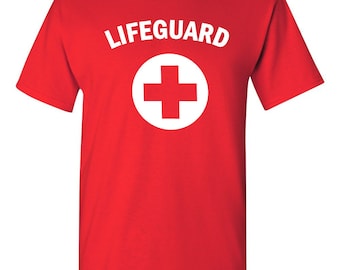 Lifeguard shirt | Etsy