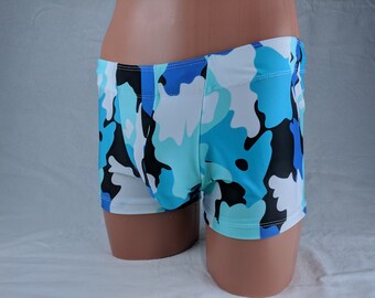 Mens Square Cut Swim Trunk Yoga Short Sewing Pattern