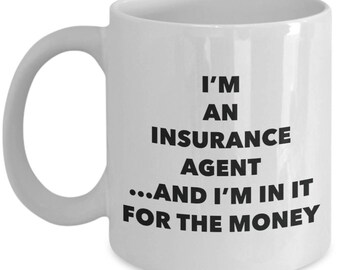 Insurance Agent Mug / Gift for Insurance Agent / Insurance