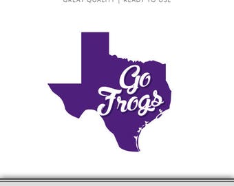 Tcu frogs svg | Etsy
