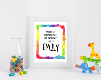 Emily name print | Etsy