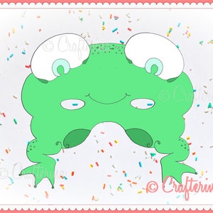 Frog mask | Etsy