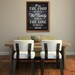 Bless This Food Family Poster dining room home decor