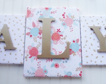 Nursery wall letters | Etsy