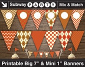 Items similar to Thanksgiving Party Printable Banner & Mini Cake ...