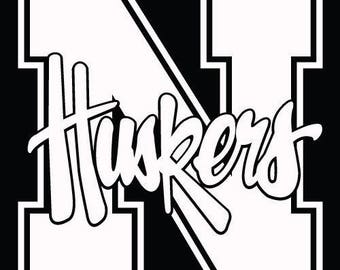 Nebraska decal | Etsy