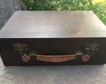 Antique wood box | Etsy