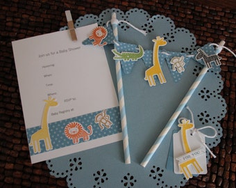 Animal baby shower | Etsy