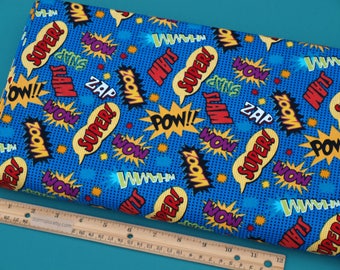 Comic book fabric | Etsy