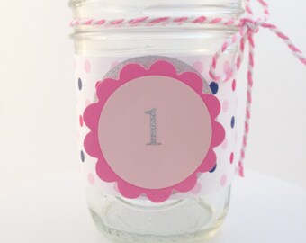 Polka dot labels | Etsy