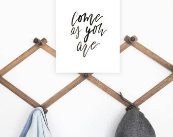 Come as you are | Etsy
