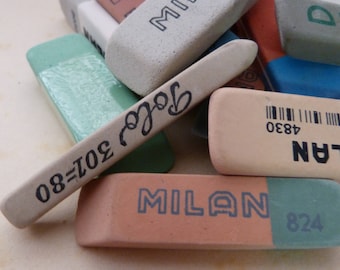 Vintage erasers | Etsy