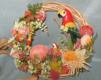 Tropical wreath | Etsy