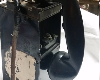 Crank telephone | Etsy