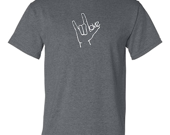 Sign language shirt | Etsy