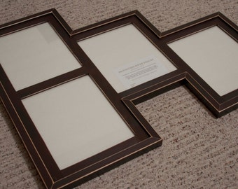 Collage Picture Frame MULTI 5 Opening Staggered 8x10