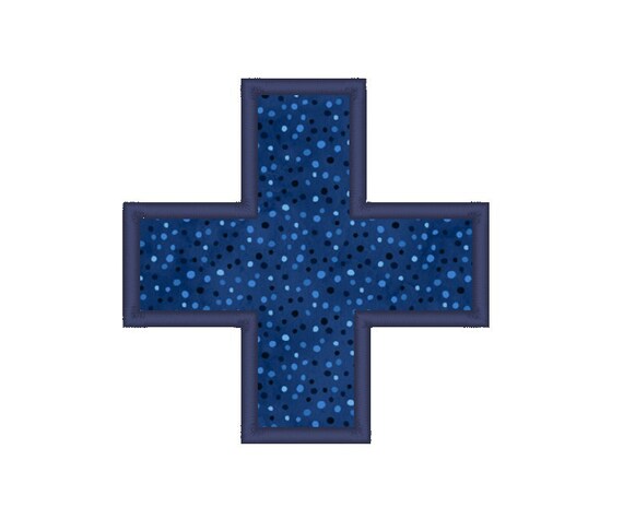 Blue Addition Symbol