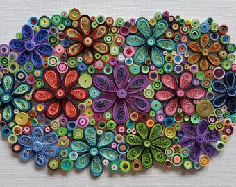 Quilled flowers | Etsy