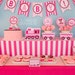 Pink Train BABY Shower Party Printable Package & Invitation