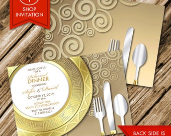 Invitation plate | Etsy