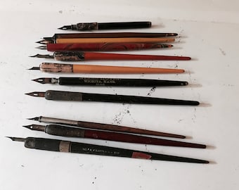 Antique Calligraphy Etsy