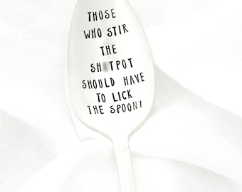 Spoons with sayings | Etsy