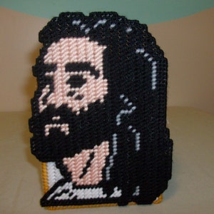 Plastic canvas jesus | Etsy