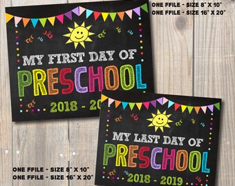First day preschool | Etsy