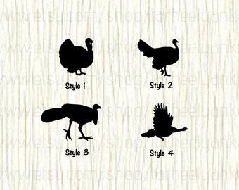 Turkey decals | Etsy