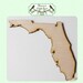 Florida State Large Wood Cut Out Laser Cut