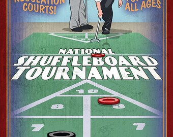 Shuffleboard | Etsy