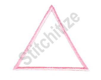 Triangle embroidery | Etsy